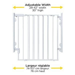 Safety 1ˢᵗ® Ready To Install Everywhere Gate, White