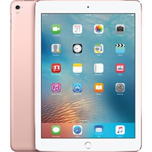 apple ipad pro tablet (32gb, wi-fi, 9.7') rose gold (renewed)