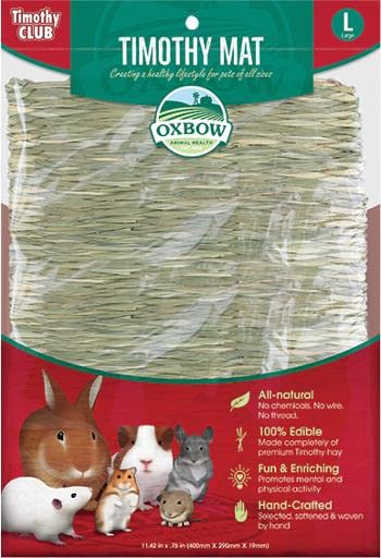 Oxbow Timothy Mat Size:Large Packs:Pack of 2