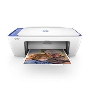 hp deskjet 2655 all-in-one compact printer, hp instant ink, works with alexa - noble blue (v1n01a)