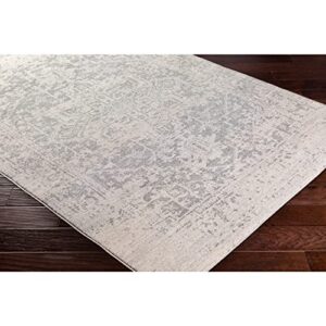 Artistic Weavers Janine Vintage Medallion Area Rug,7'10" x 10'3",Grey