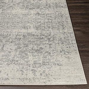 Artistic Weavers Janine Vintage Medallion Area Rug,7'10" x 10'3",Grey