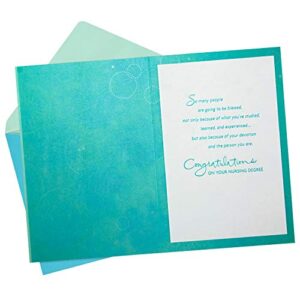 Hallmark Nurse Graduation Card (Nurses Make a Difference)