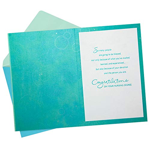 Hallmark Nurse Graduation Card (Nurses Make a Difference)