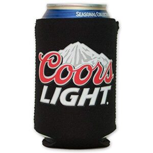 coors light 12oz beer can cooler holder kaddy coolie huggie