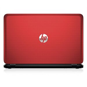 HP Flyer Red 15.6 Inch Laptop (Intel Pentium Quad-Core N3540 Processor up to 2.66GHz, 4GB RAM, 500GB Hard Drive, DVD Drive, HD Webcam, Windows 10 Home) (Renewed)