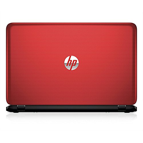 HP Flyer Red 15.6 Inch Laptop (Intel Pentium Quad-Core N3540 Processor up to 2.66GHz, 4GB RAM, 500GB Hard Drive, DVD Drive, HD Webcam, Windows 10 Home) (Renewed)