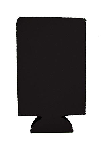 Blank Neoprene 16 oz. Can Coolie (2 Pack, Black)