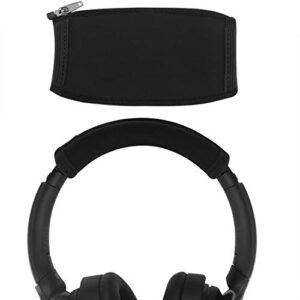 geekria headband cover compatible with sony wh-1000xm4, wh-1000xm3, wh-1000xm2, wh-xb910n, xb950b1, xb950n1, mdr-xb950bt, xb650bt, mdr1000x wh-ch520 headphones headband protector easy installation