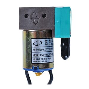 H-E Original JYY (B)-Y-10-1 Micro Diaphragm Pump Ink Pump for Infiniti/Crystaljet/Gongzheng/Flora Inkjet Printers (DC 24V, 3W, 100-200ml / min)