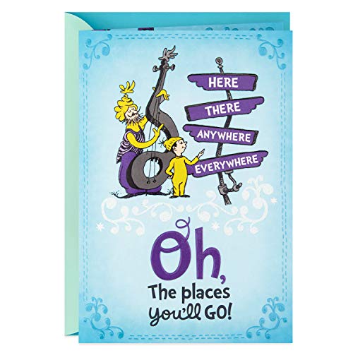 Hallmark Dr. Seuss Graduation Card (Oh, The Places You'll Go)