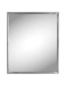 kole imports silver trim wall mirror