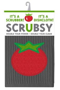 mÜkitchen scrubsy dishcloth - tomato