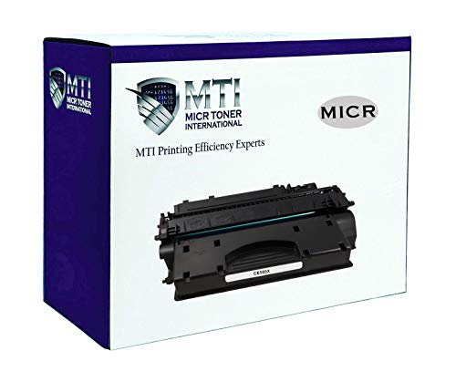 MICR Toner International Compatible Magnetic Ink Cartridge Replacement for HP 05X CE505X LaserJet P2055 P2055D P2055DN P2055X