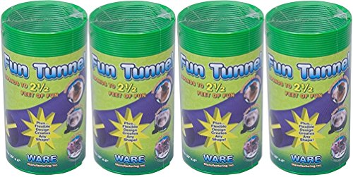 (4 Pack) Ware Fun Tunnels, 30-Inch by 4-Inch, Medium4