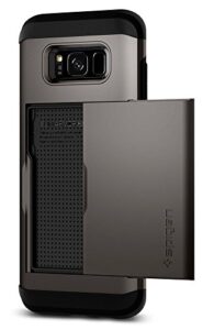 spigen slim armor cs designed for samsung galaxy s8 case (2017) - gunmetal