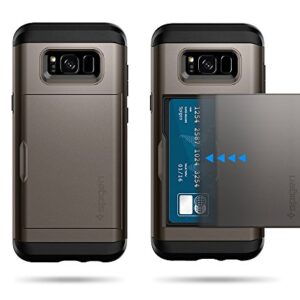 Spigen Slim Armor CS Designed for Samsung Galaxy S8 Case (2017) - Gunmetal