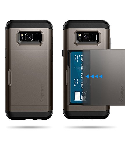 Spigen Slim Armor CS Designed for Samsung Galaxy S8 Case (2017) - Gunmetal