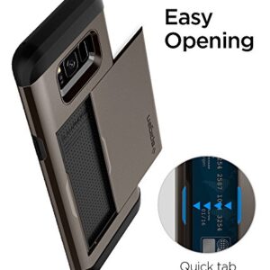 Spigen Slim Armor CS Designed for Samsung Galaxy S8 Case (2017) - Gunmetal