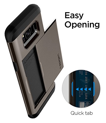 Spigen Slim Armor CS Designed for Samsung Galaxy S8 Case (2017) - Gunmetal