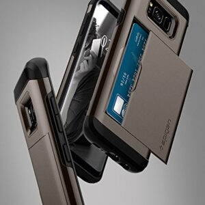 Spigen Slim Armor CS Designed for Samsung Galaxy S8 Case (2017) - Gunmetal