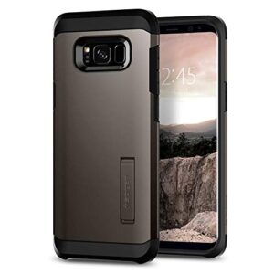 spigen tough armor designed for samsung galaxy s8 case (2017) - gunmetal