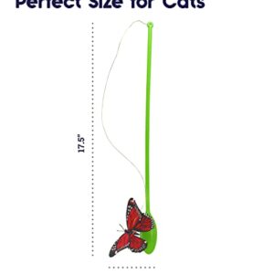 Petstages Butterfly Chase Cat Teaser Wand