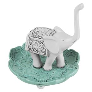 Evelots Ring Holder-Good Luck Elephant-Jewelry Bowl/Stand-Earring/Necklaces