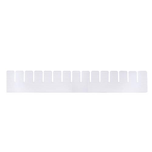 Saim 36 Pack Adjustable Drawer Organizer Dividers DIY Home Divider Drawer Dividers Practical White Storage Organizer