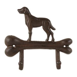 giftcraft cast iron dog bone design wall hook