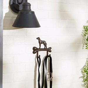 Giftcraft Cast Iron Dog Bone Design Wall Hook