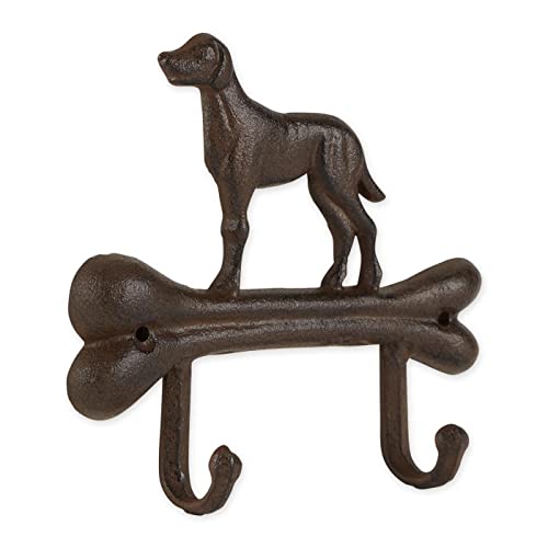 Giftcraft Cast Iron Dog Bone Design Wall Hook