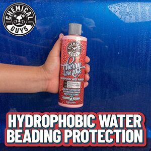 Chemical Guys WAC21316 Cherry Wet Wax, Dripping Wet Finish, Safe for Cars, Trucks, SUVs, Motorcycles, RVs & More, 16 fl oz