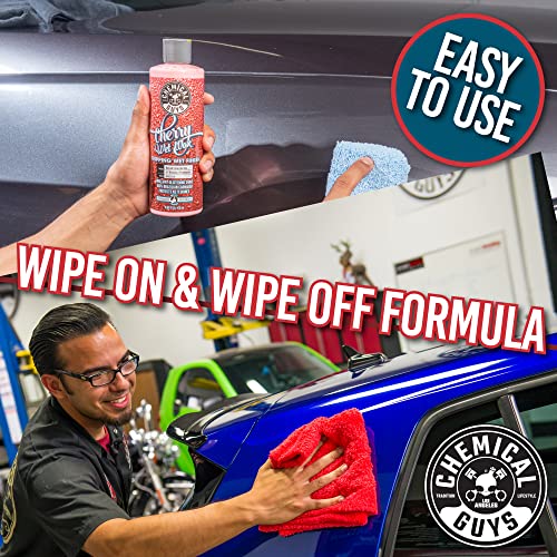 Chemical Guys WAC21316 Cherry Wet Wax, Dripping Wet Finish, Safe for Cars, Trucks, SUVs, Motorcycles, RVs & More, 16 fl oz