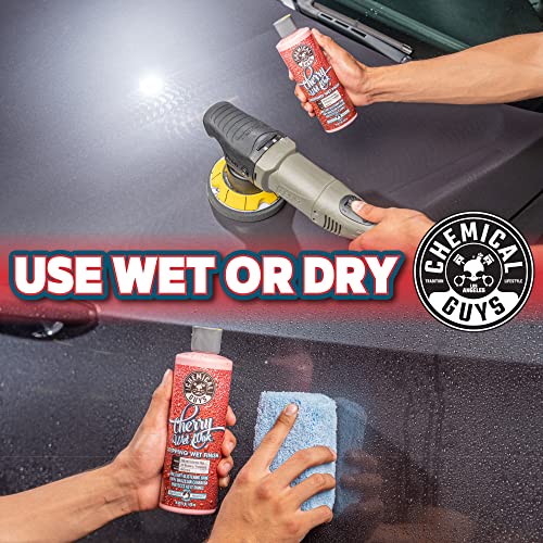 Chemical Guys WAC21316 Cherry Wet Wax, Dripping Wet Finish, Safe for Cars, Trucks, SUVs, Motorcycles, RVs & More, 16 fl oz