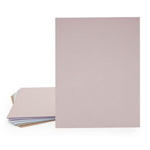 96 Sheets Shimmer Paper for Crafts, Scrapbooking, Invitations, Letter Size Stationery in 6 Pastel Colors (8.5 x 11 In)