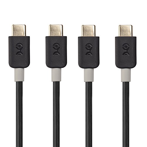 Cable Matters 2-Pack Slim Series USB C to USB C Cable with 60W Fast Charging in Black 3.3 Feet for Samsung Galaxy S20, S20+, S20 Ultra, Note 10, Note 10+, LG G8, V50, Google Pixel 4, and More