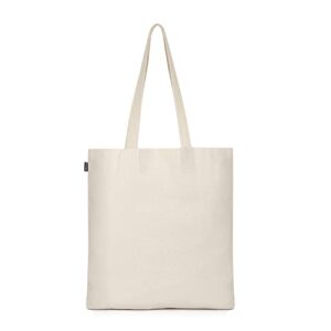 Ecoright Aesthetic Canvas Tote Bag for Women, Cute, Reusable Cotton Bags for School, Gym, Shopping, Beach & Groceries, Gifts