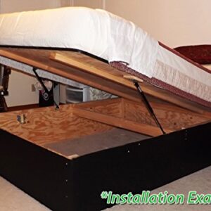 Hatchlift Products Platform Bedlift Kit (Queen-Heavy) DIY Under Bed Storage Kit