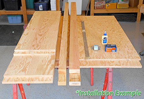 Hatchlift Products Platform Bedlift Kit (Queen-Heavy) DIY Under Bed Storage Kit