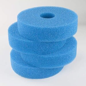 LTWHOME Compatible Foam Sponge Filter 25PPI Fits for Laguna Pressure-Flo 2100 UVC Filter(Pack of 4)