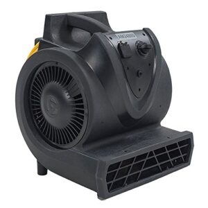 viper cleaning equipment 50000390 am2400d air mover, 120v, 60 hz, 3 motor speeds, 1/3 hp motor, roto-mold housing, 21' power cord, 2000, 2200, 2400 cfm airflow