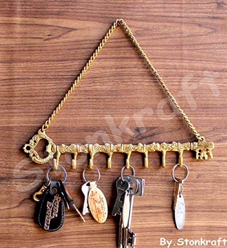 Stonkraft Key Stand Key Holder, Keys Hanger Hook, Wall Key Holder, Key Stand, Keys Rack Hook, Key Hanging Hooks (12")