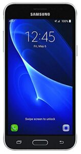 samsung galaxy j3 j320a 16gb at&t unlocked 4g lte quad-core phone - black