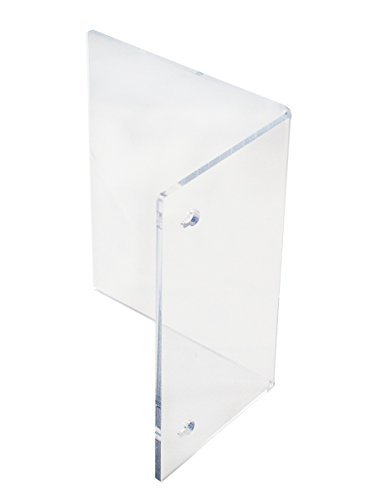 Better Display Cases Clear Acrylic 9" x 7" Floating Shelf Wall Mount (A041)