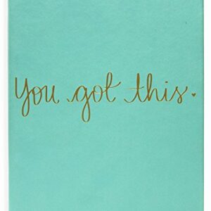 Eccolo Dayna Lee Collection Mint “You Got This” 8x6" Flexi-cover Journal/Notebook, Acid-free Lined Sheets