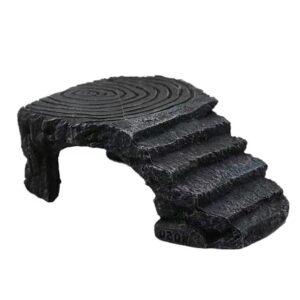 saim turtle basking platform, aquarium decor basking platform ramp for turtles