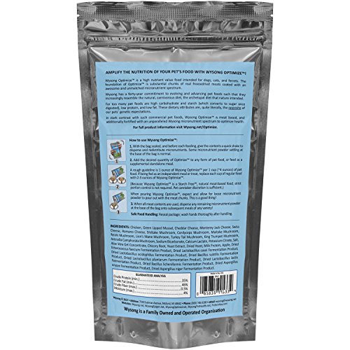 Wysong Optimize Chicken for Dogs, Cats & Ferrets, 8 ounce bag