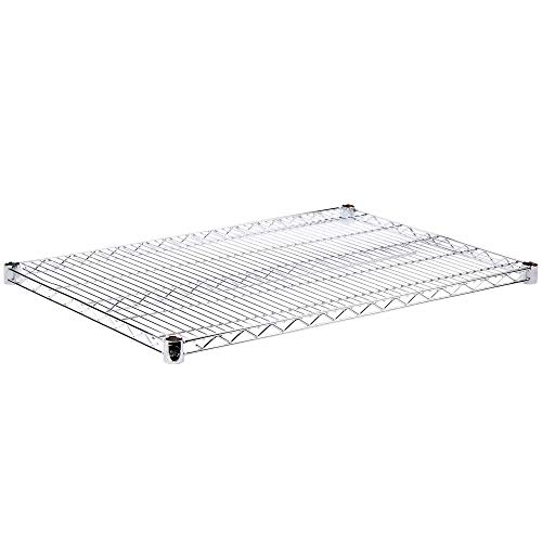 Commercial Chrome Wire Shelving 14 x 48 - NSF (2 Shelves)