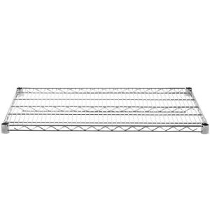 Commercial Chrome Wire Shelving 14 x 48 - NSF (2 Shelves)